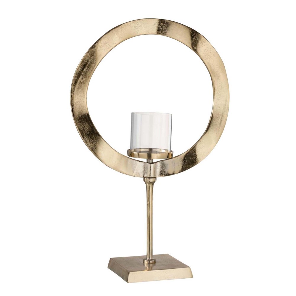 Windlicht Gros Glas Metall